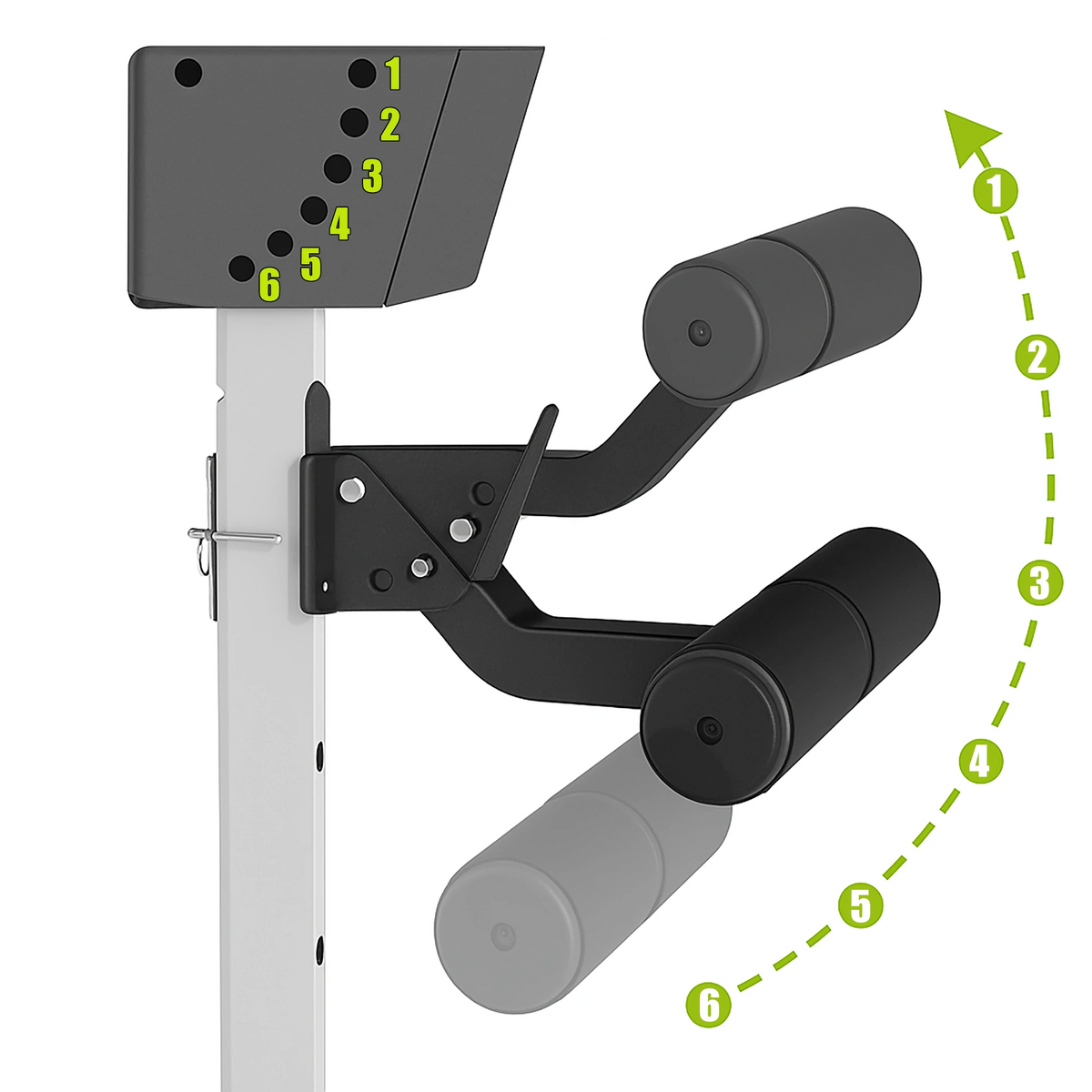 RitKeep Verstellbarer Beinhalter – Zubehör für Home-Gym Geräte ...